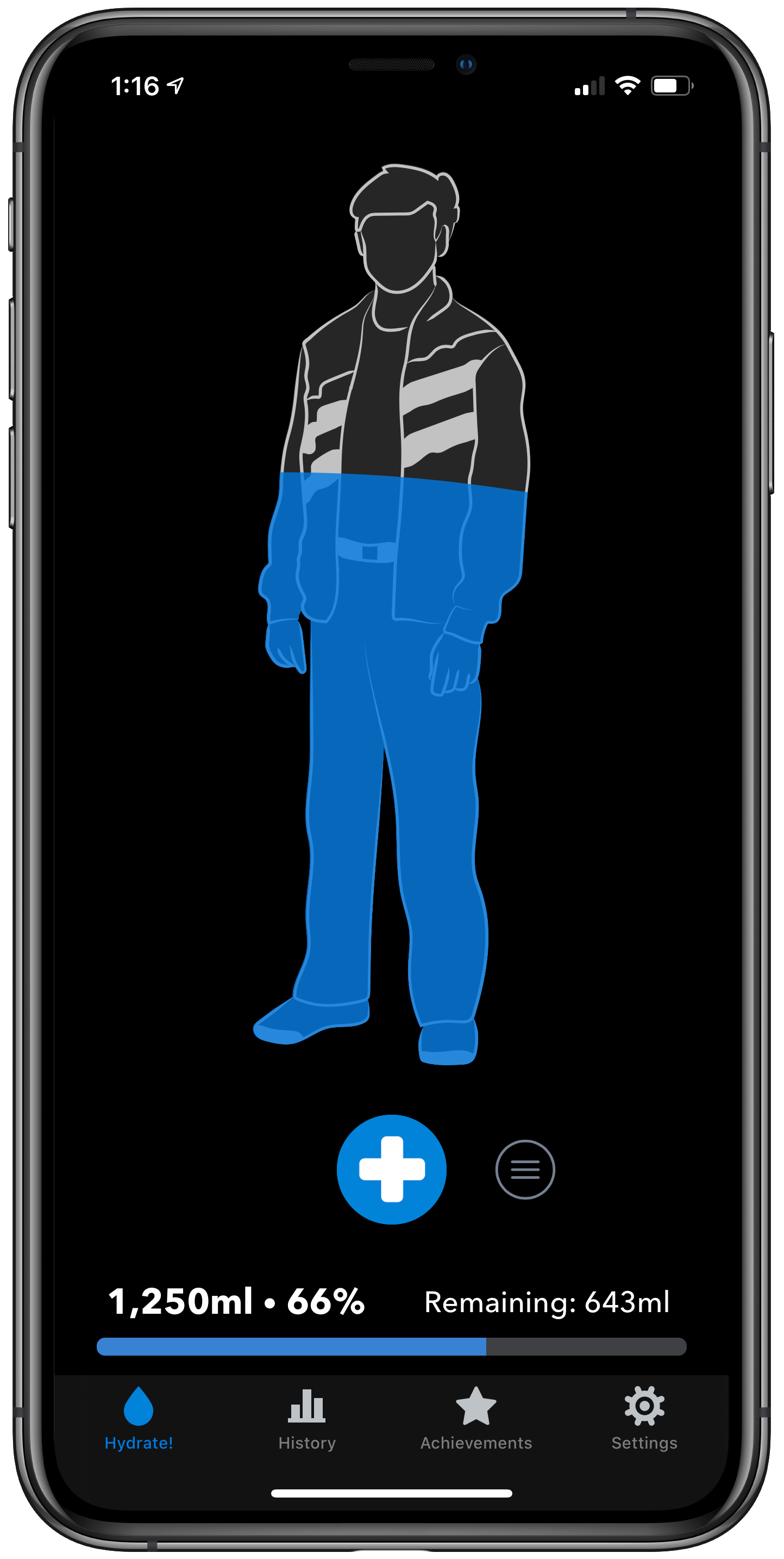 WaterMinder® - track your daily water intake, hydrate, feel better!